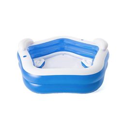 Bestway Sechseckpool FUN Pool Komplettset