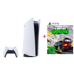 Playstation PS5 Konsole Standard Edition mit Need for Speed Unbound Spiel (inkl. 1 Playstation 5 DualSense Wireless-Controller und 1 PS5 Spiel)