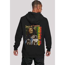 F4NT4STIC Hoodie Bob Marley Freedom Vintage Reggae Music Premium Qualität
