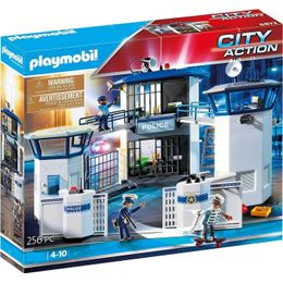 Playmobil® Konstruktions-Spielset City Action Polizei-Kommandozentrale mit Gefängnis