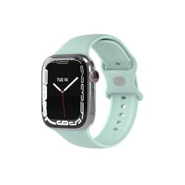 EAZY CASE Uhrenarmband Silicon Armband iWatch 9 8 7 6 5 4 3 2 1 SE Ultra