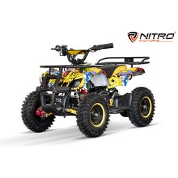 Nitro Motors E-Quad NITRO MOTORS 1000W 48V Eco mini Kinder Quad Torino Sport 6" Graffiti