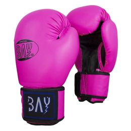 BAY-Sports Boxhandschuhe Future Box-Handschuhe pink/schwarz Boxen Kickboxen