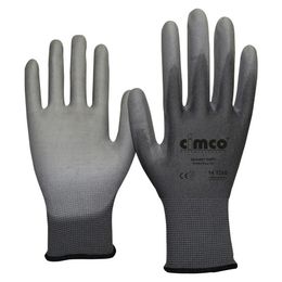 CIMCO Arbeitshandschuhe CIMCO Skinny Soft grau 141261 Nylon Arbeitshandschuh Größe (Handschuhe