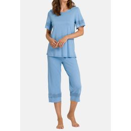 Hanro Pyjama Gaia (Set, 2 tlg) Schlafanzug