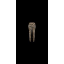 Buena Vista Skinny-fit-Jeans Malibu cropped stretch twill beige retro