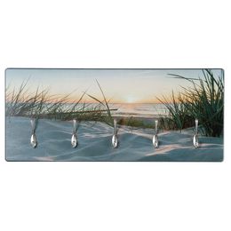 Gilde Wandgarderobe (70 cm breit) mit Strand-Print