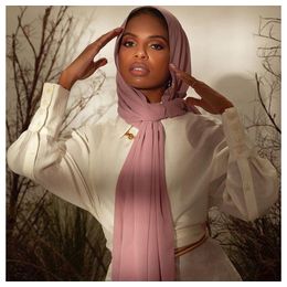 Coonoor Modeschal Hijab Kopftuch Damen Chiffon Tuch Schal