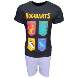 Harry Potter Schlafanzug Hogwarts (2 tlg) Jungen Shorty aus Jersey Gr. 134-164 cm