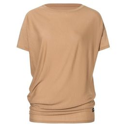 super.natural - Women's Yoga Loose Tee - T-Shirt Gr 38 - M beige