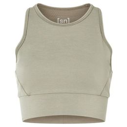 super.natural - Women's Liquid Flow Top - Sport-BH Gr 34 - XS grau