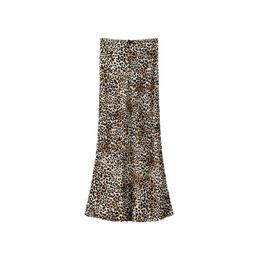 Bershka Skirt female Brown size M