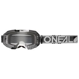 O Neal O'Neal - B-10 Goggle ATTACK V.24 - Goggles Gr One Size grau