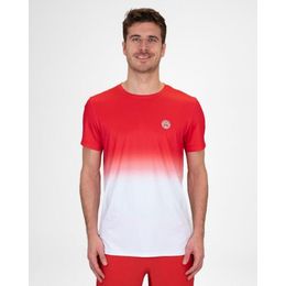 BIDI BADU Tennisshirt Crew Tennisshirt für Herren in rot