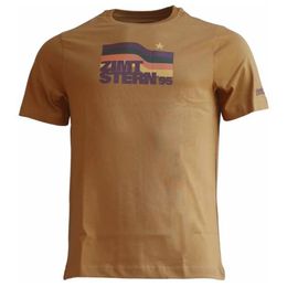Zimtstern - Northz Tee S/S - T-Shirt Gr S braun