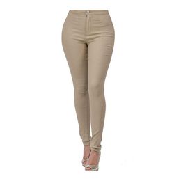ZWY Slouchy Jeans Slim-Fit-Hose aus mehrfarbigem Stretch-Denim