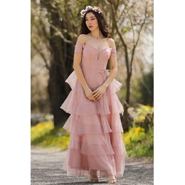 Modabout Abendkleid Langes Maxikleid Sommerkleid für Damen