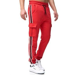 John Kayna Jogginghose Herren Jogginghose Cargo Sweatpants Sport hose Männer Trainingshose (Sporthose Trainingshose Sweatpants