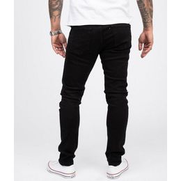 Rock Creek Slim-fit-Jeans Herren Jeans Slim Fit Schwarz RC-2146