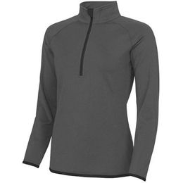 Just Cool Trainingsshirt Damen Cool 1/2 Zip Sweat / UV-Schutzfaktor 30