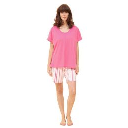 Rösch Rösch Pyjama 1233065, rosa|weiß