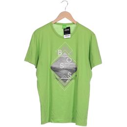 BOSS Green Herren T-Shirt, hellgrün, Gr. 56