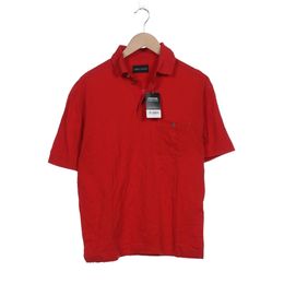 Carlo Colucci Herren Poloshirt, rot, Gr. 44