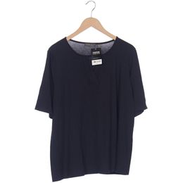 Selection by Ulla Popken Damen T-Shirt, marineblau, Gr. 46