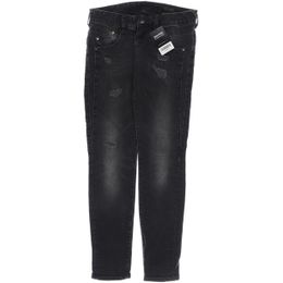 Herrlicher Damen Jeans, schwarz, Gr. 27