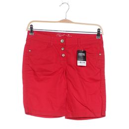 Tom Tailor Damen Shorts, rot, Gr. 36