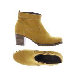 Jana Damen Stiefelette, gelb, Gr. 4