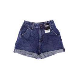 Bershka Damen Shorts, blau, Gr. 24