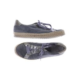 Paul Green Damen Sneakers, blau, Gr. 7.5