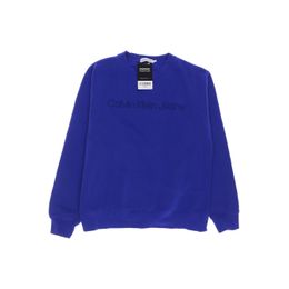 Calvin Klein Jeans Herren Hoodies & Sweater, blau, Gr. 164