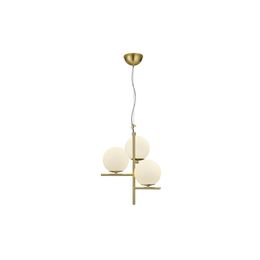 Trio Pendelleuchte Pure, gold, 40 cm