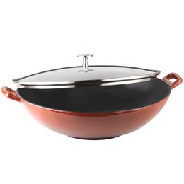 Kela Wok Calido in rot, 4 l