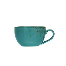 Creatable Cappuccinotasse Nature Collection, wasserblau, 24 cl