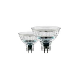 Eglo LED-Leuchtmittel Reflektor 3 W/GU5.3/230 lm, klar, 2er Pack