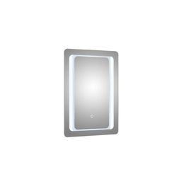 Aquarell LED-Spiegel 21, Aluminium, 50 x 70 cm