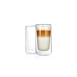 Blomus 2er-Set Latte Macciatto Gläser Nero, 320 ml