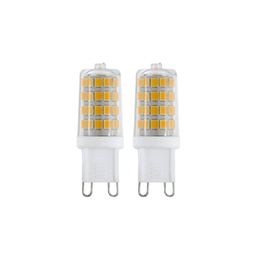 Eglo LED-Leuchtmittel 3 W/G9/320 lm, transparent, 2er Pack