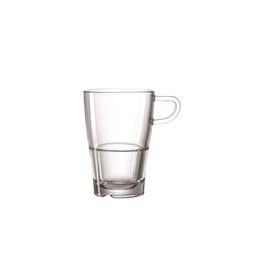 Leonardo Latte Macchiato Tasse Senso, Glas, 350 ml