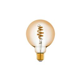 Eglo LED-Leuchtmittel Globe Connect G95 4,9 W/E27/360 lm, amber