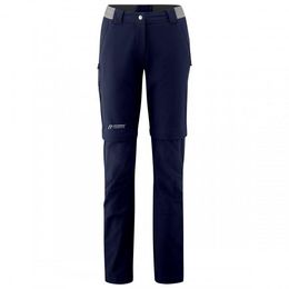 Maier Sports - Women's Norit Zip 2.0 - Trekkinghose Gr 17 - Short blau