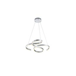 Trio LED-Pendelleuchte Francis, aluminium, 72 cm