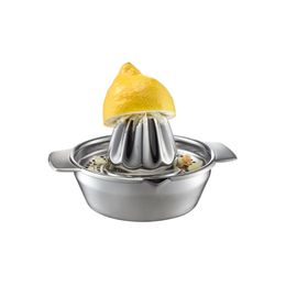 Gefu Zitrusspresse Lemon aus Edelstahl, 0,25 l