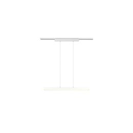 Trio LED-Pendelleuchte DUOline in weiß matt, 90 cm