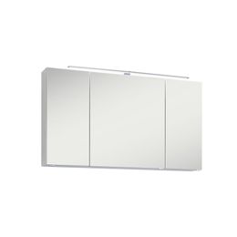 Marlin Spiegelschrank 3040, weiß glanz, inkl. LED-Aufbauleuchte