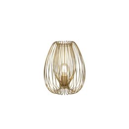 Fabas Luce Tischleuchte Camp, goldfarbig, 31 cm