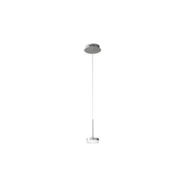 Fabas Luce LED-Pendelleuchte Dunk, Aluminium, 14 cm